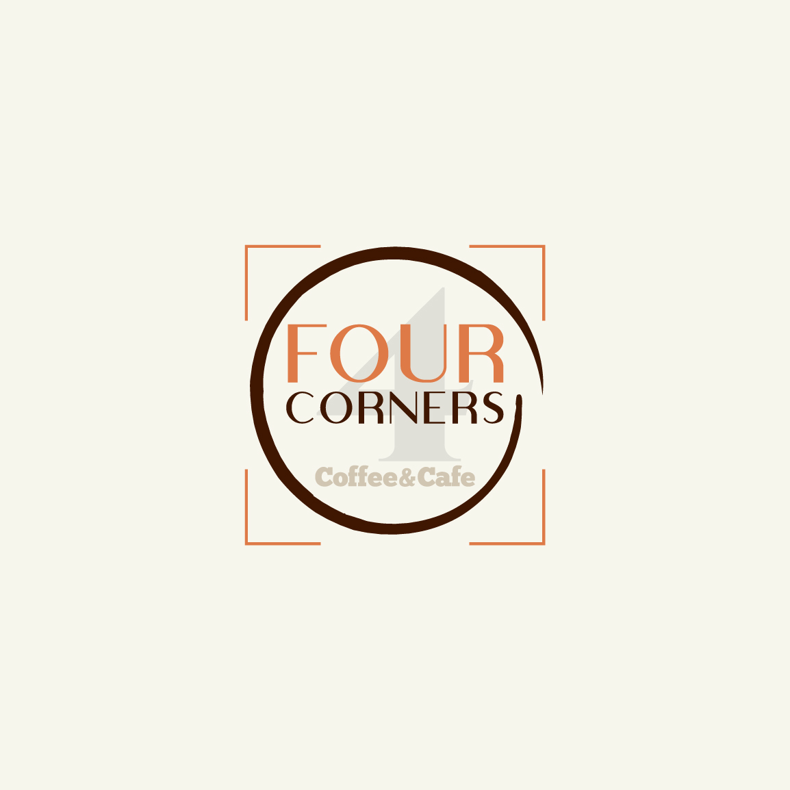 Bold, Playful, Cafe Logo Design for Four Corners Coffee & Cafe by Fanol ...