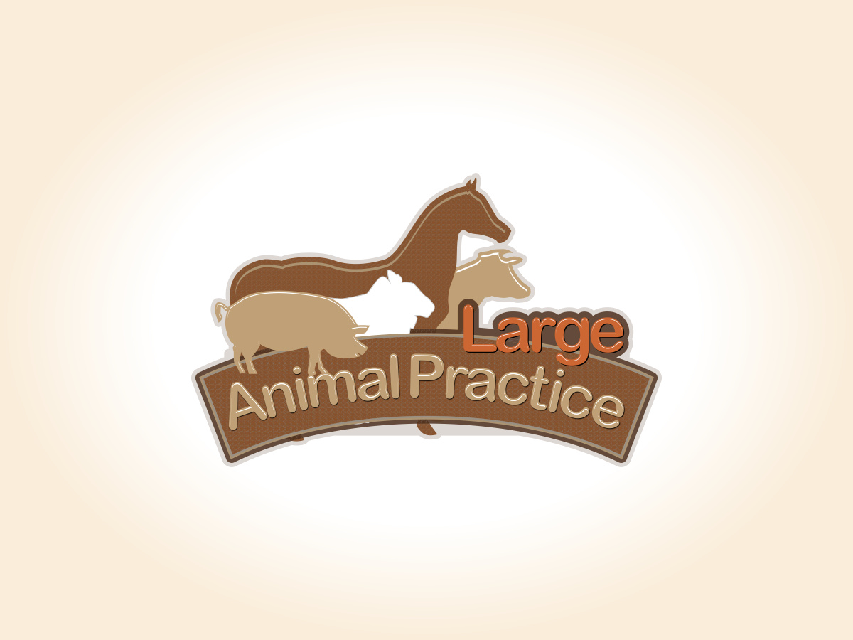 Veterinary Logo Design for Large Animal Practice by NSP Design | Design ...