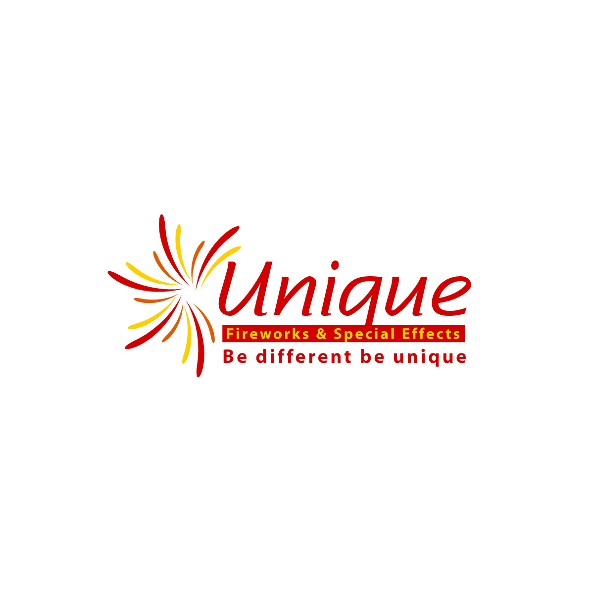 Elegant, Modern, Events Logo Design for Unique Fireworks & Special ...