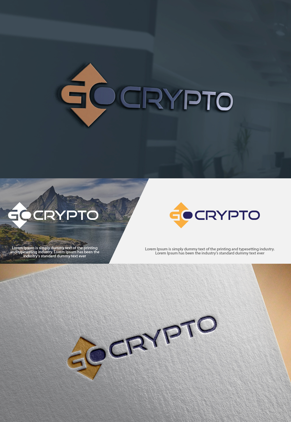 Logo design for new cryptocurrency consulting firm. | 23 Logo Designs ...
