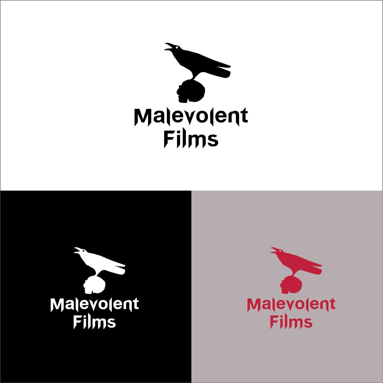 Bold, Playful, Film Production Logo Design for Malevolent Films by ...