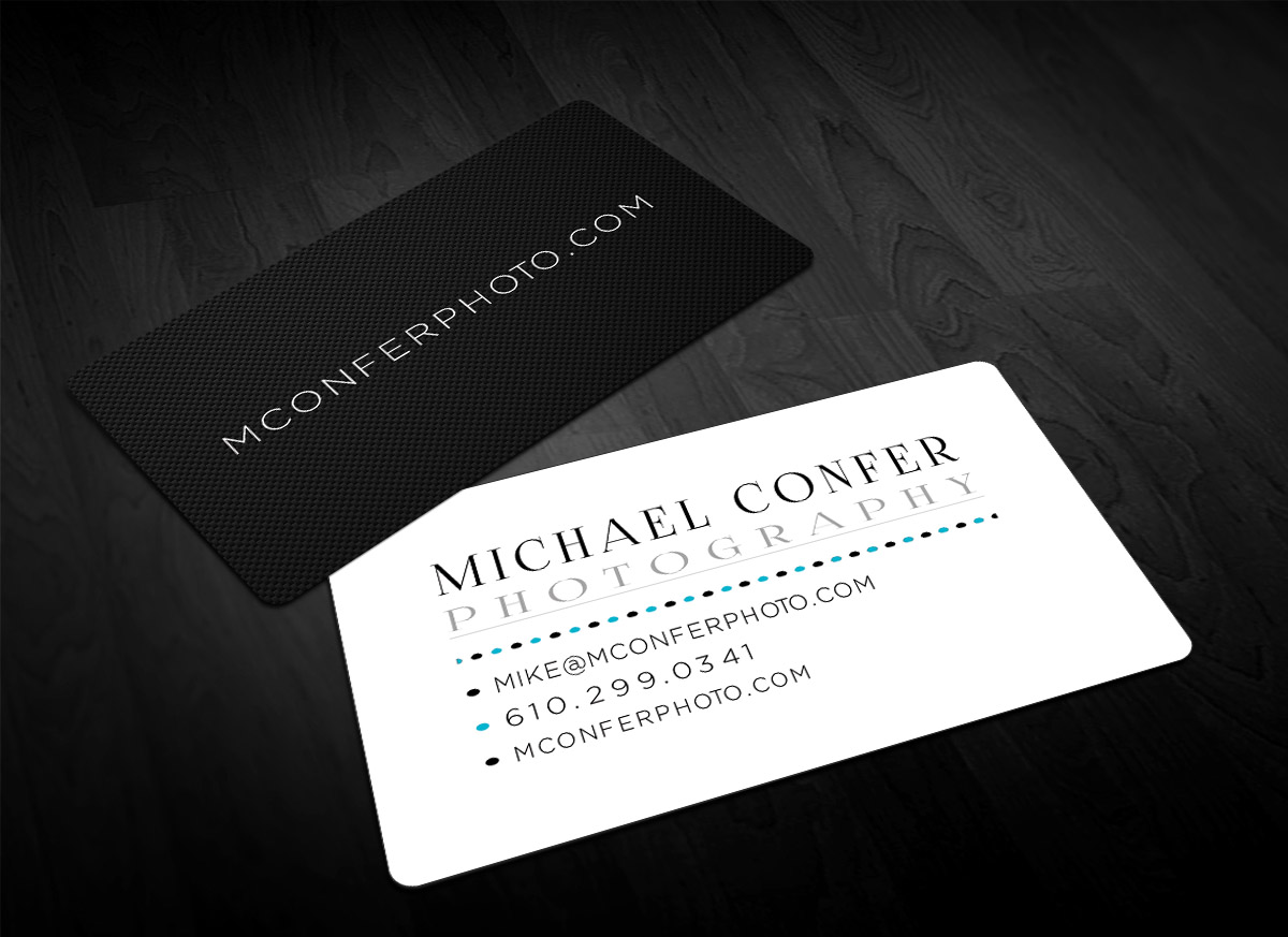 Modern, Professional, Professional Photography Business Card Design for ...
