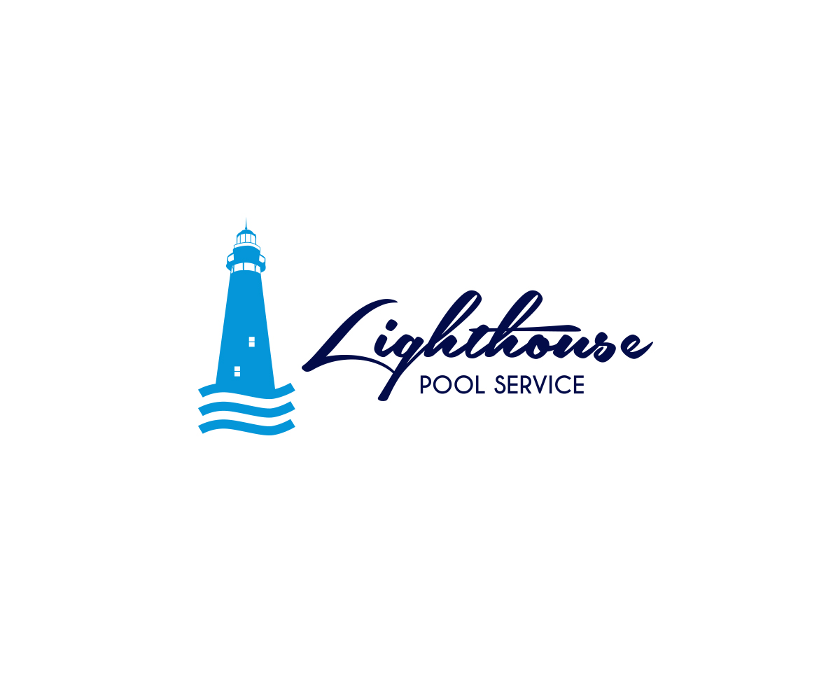 Professional, Bold, Pool Service Logo Design for Lighthouse Pool ...