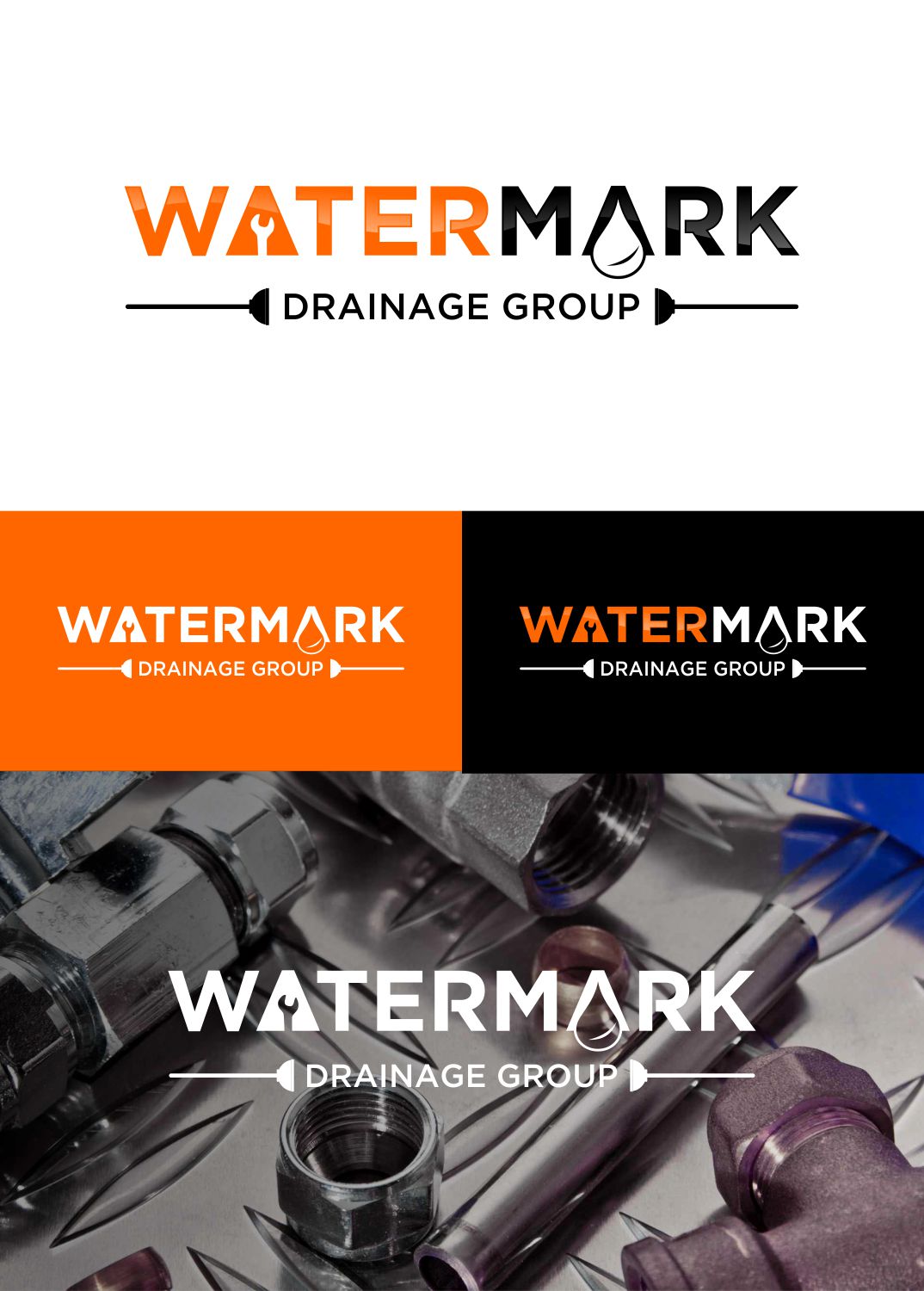 It Company Logo Design for Watermark Drainage Group by Graphic Media ...