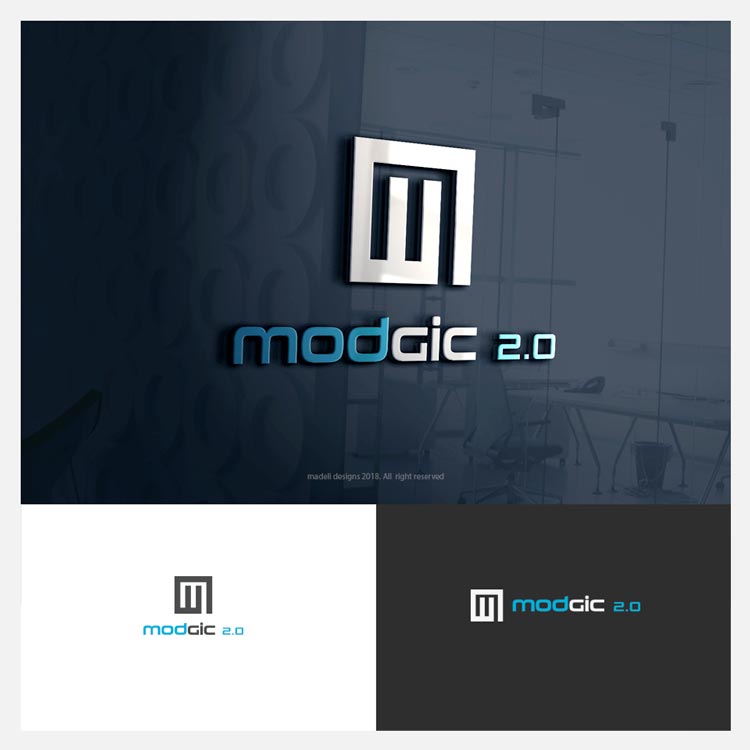 Bold, Feminine, Computer Software Logo Design for M Modgic 2.0 by ...