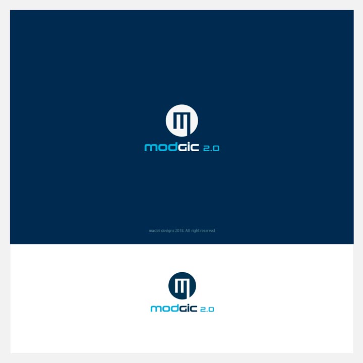 Bold, Feminine, Computer Software Logo Design for M Modgic 2.0 by ...