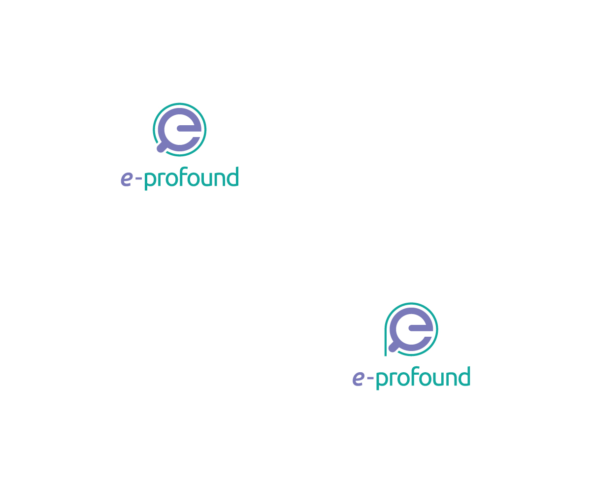 Business Logo Design for e-profound by Roy | Design #2735405