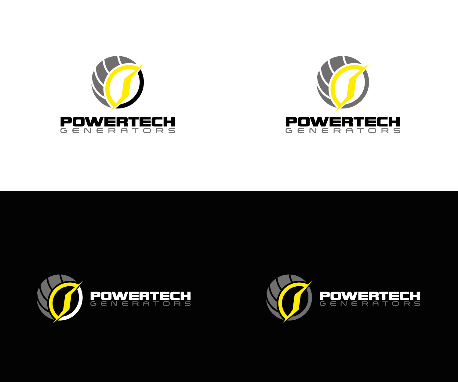 Professional, Serious, Power Generation Logo Design for Power Tech ...