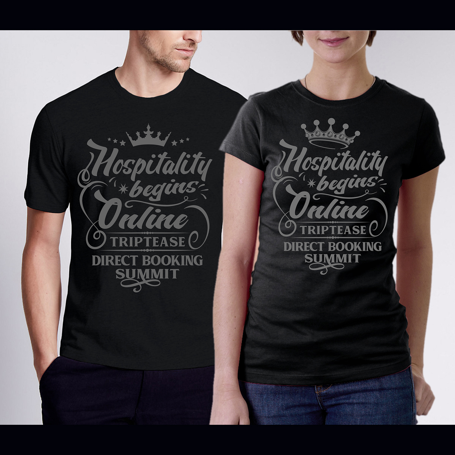 Upmarket, Bold, Hospitality T-shirt Design for a Company by iwan s ...