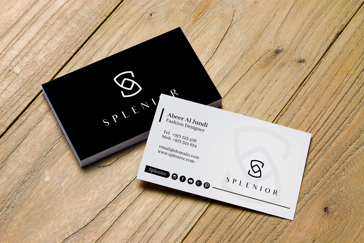 Modern Feminine Fashion Business Card Design For A Company By JK18 