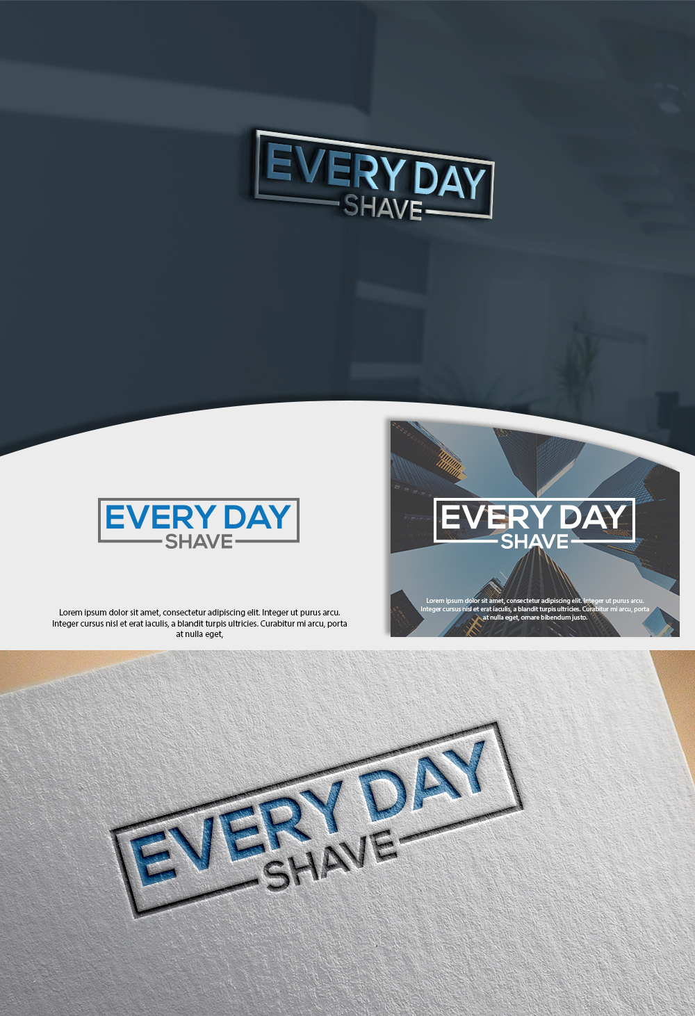 Bold, Modern, Product Logo Design for Every Day Shave by InkForge ...