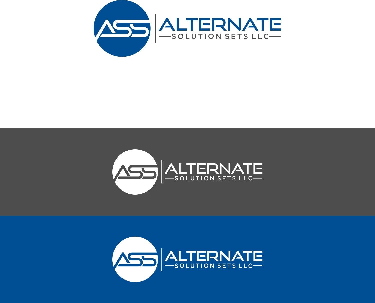 Electronic Logo Design for Alternate Solution Sets LLC by JesPixel ...