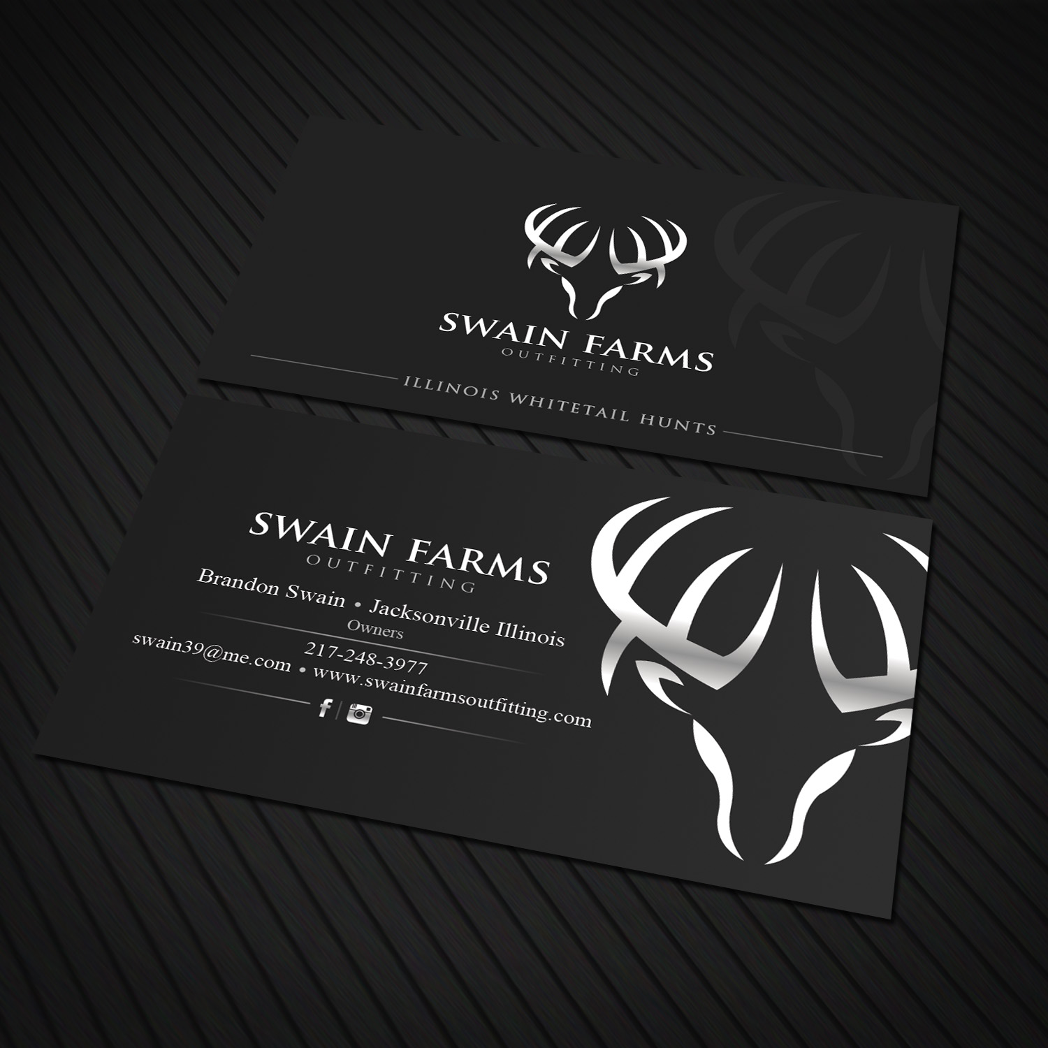 Modern, Professional, Hunting Business Card Design for a Company by ...