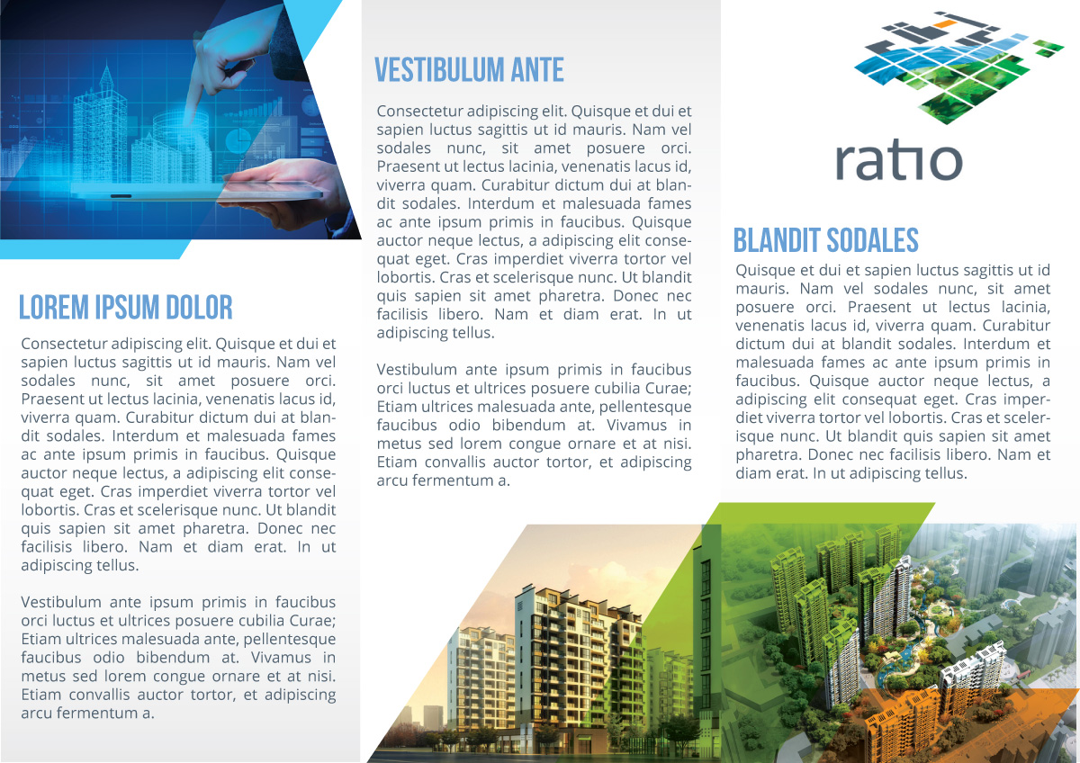Modern, Colorful, Building Brochure Design for a Company by JCR ...