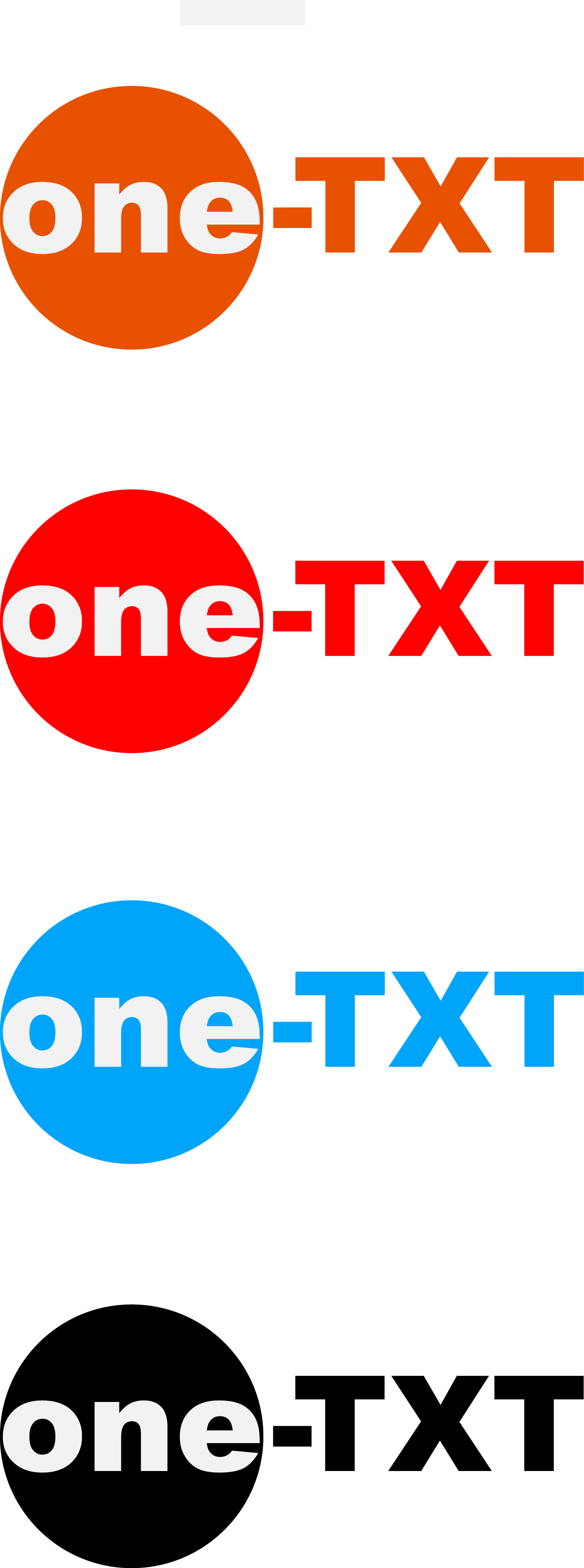 It Company Logo Design for One-TXT by Margaretha Widen | Design #44646