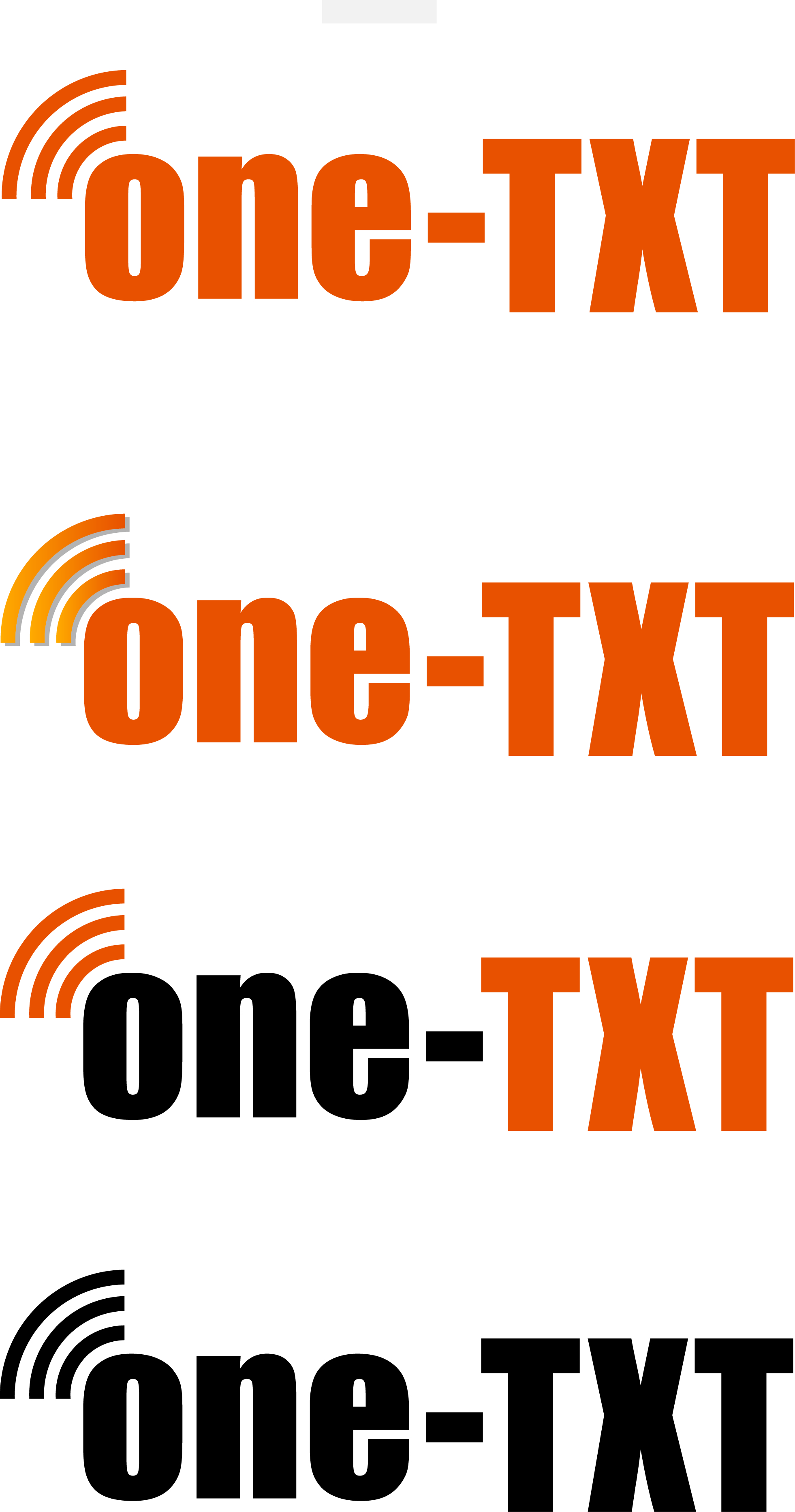 It Company Logo Design for One-TXT by Margaretha Widen | Design #44934