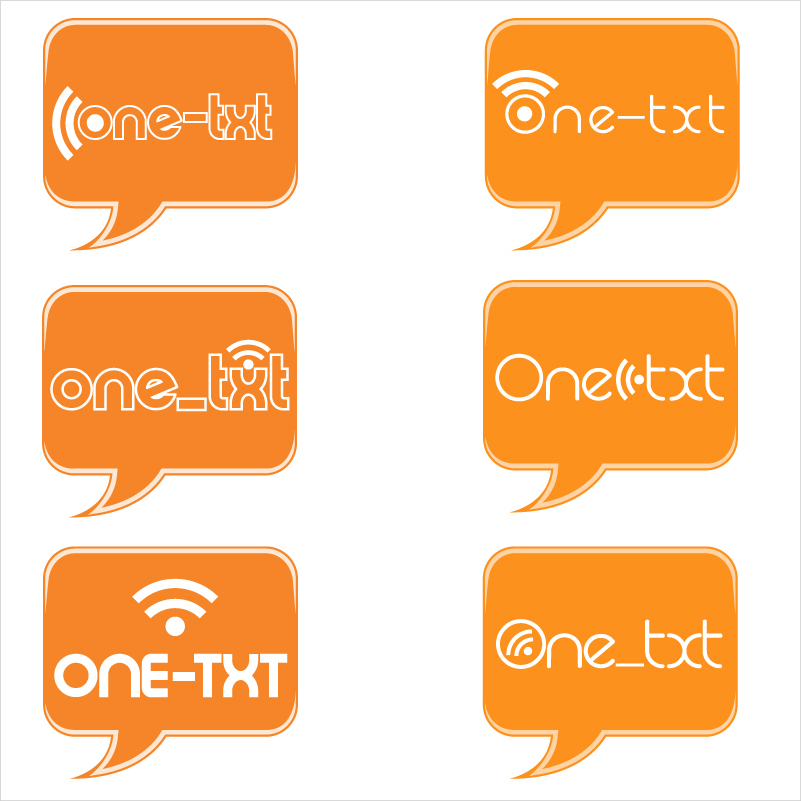 It Company Logo Design for One-TXT by Fanol Ademi | Design #44669