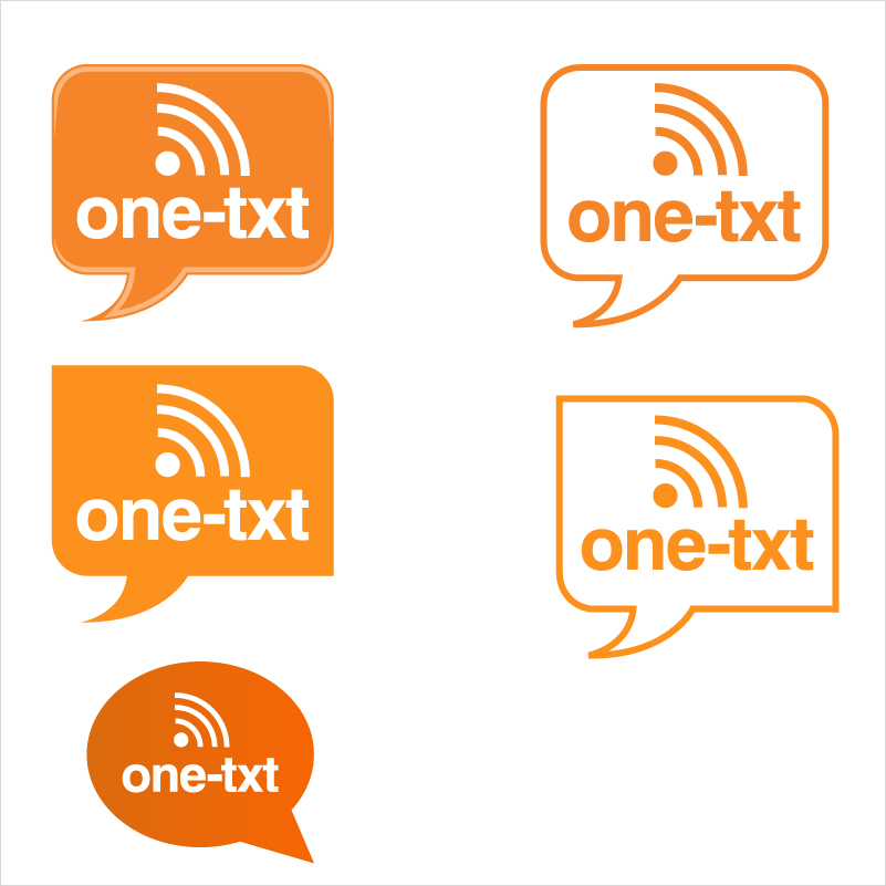 It Company Logo Design for One-TXT by Fanol Ademi | Design #44980