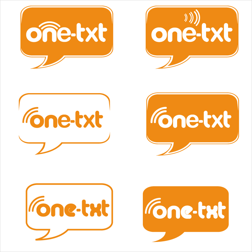 It Company Logo Design for One-TXT by Fanol Ademi | Design #45250
