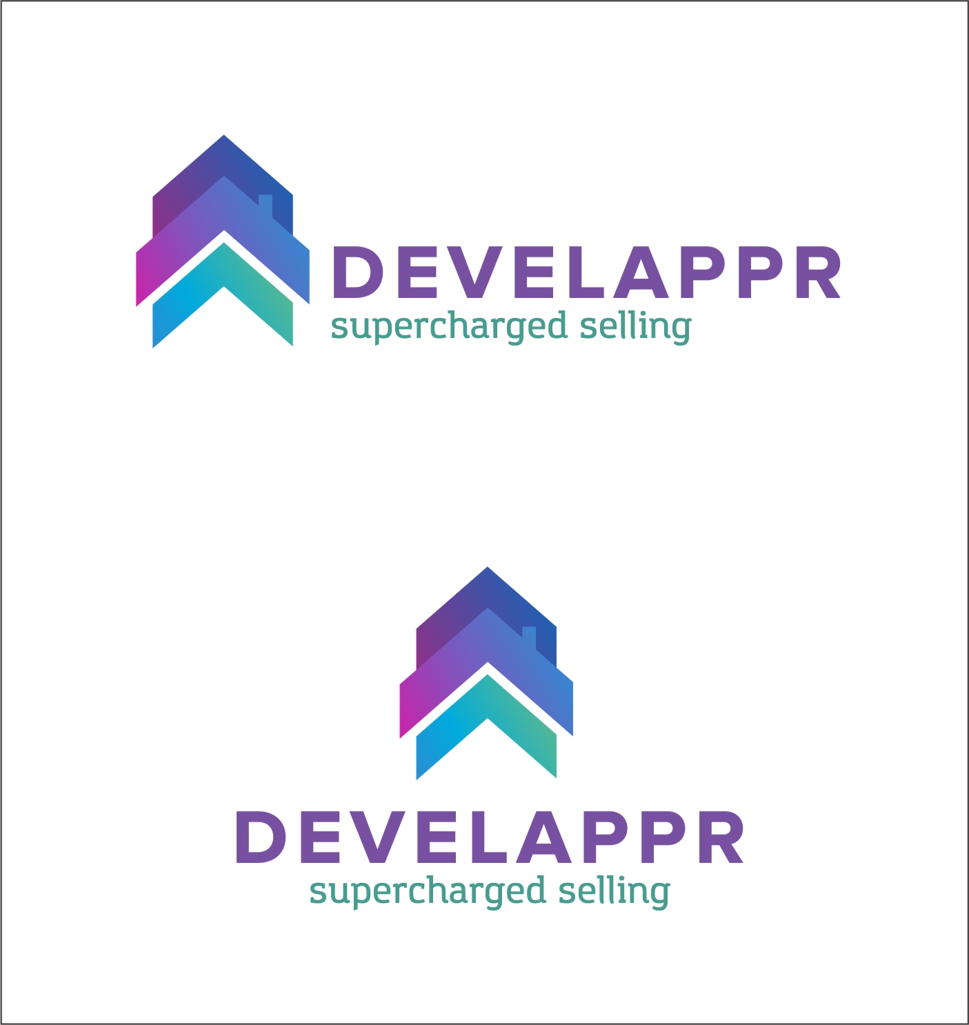 Modern, Professional, Software Service Logo Design for develappr ...