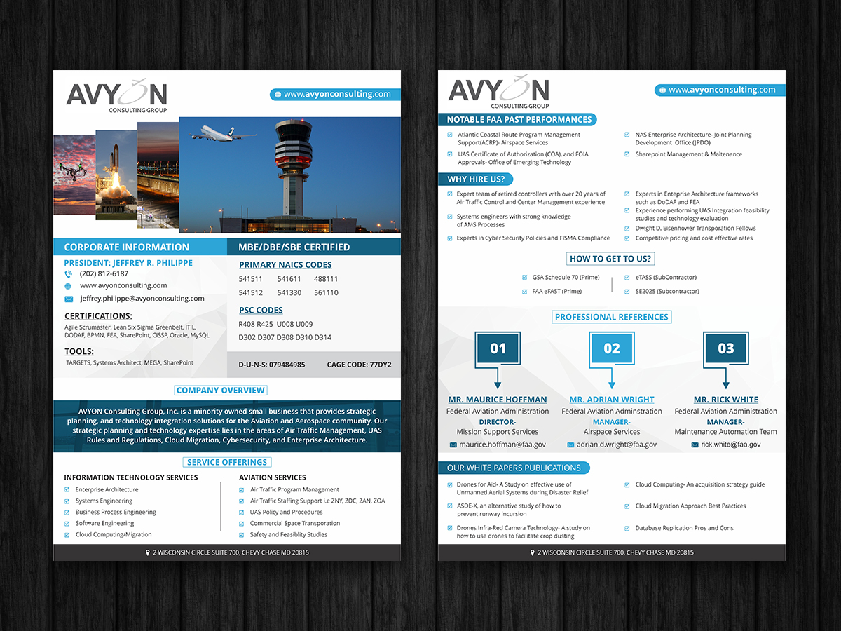 Elegant, Playful, Aviation Flyer Design for a Company by ESolz ...