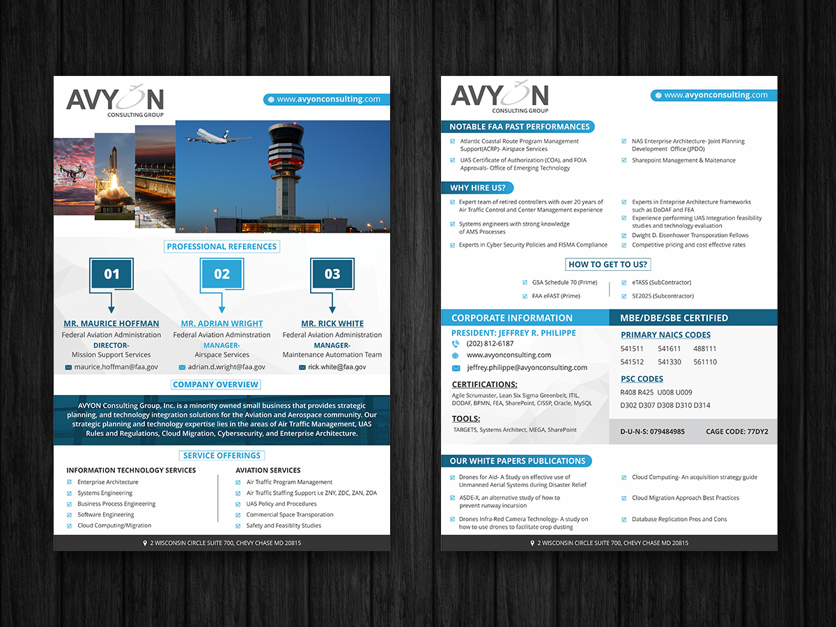 Elegant, Playful, Aviation Flyer Design for a Company by ESolz ...