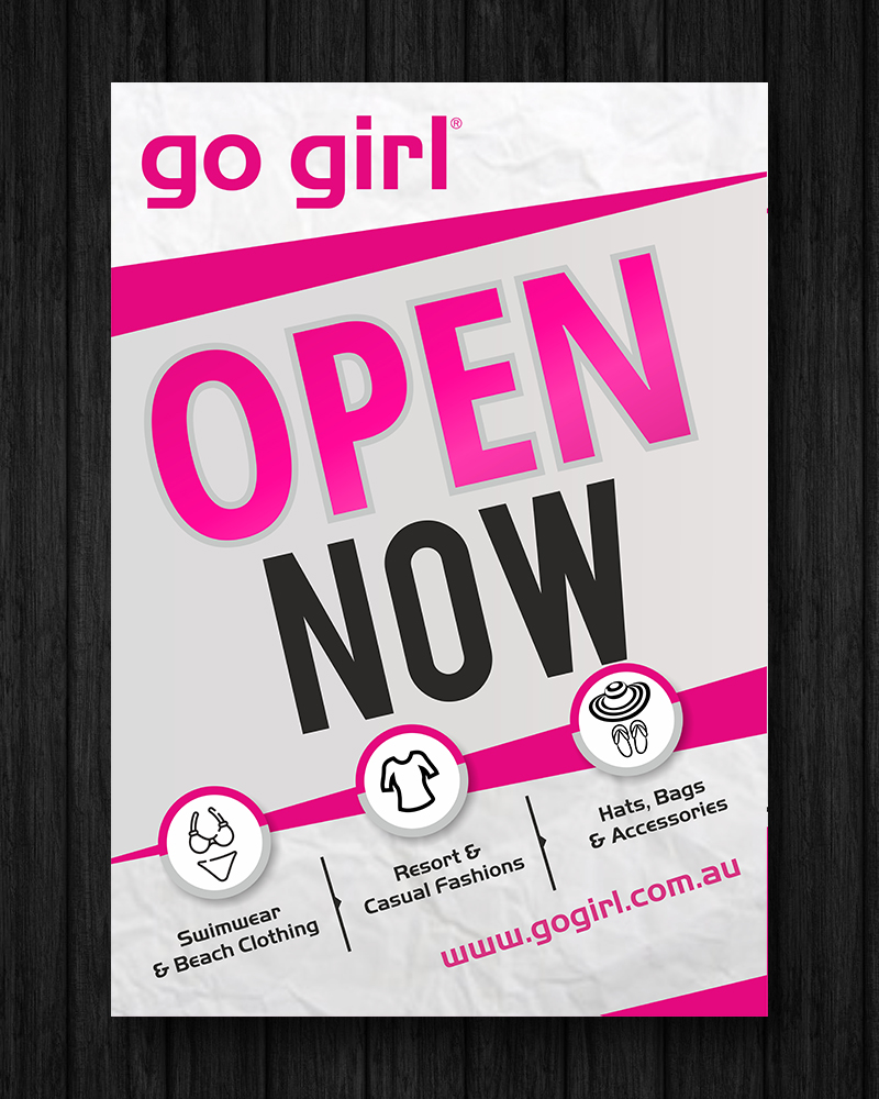 Feminine, Bold, Retail Poster Design for IHTS by ecorokerz | Design ...