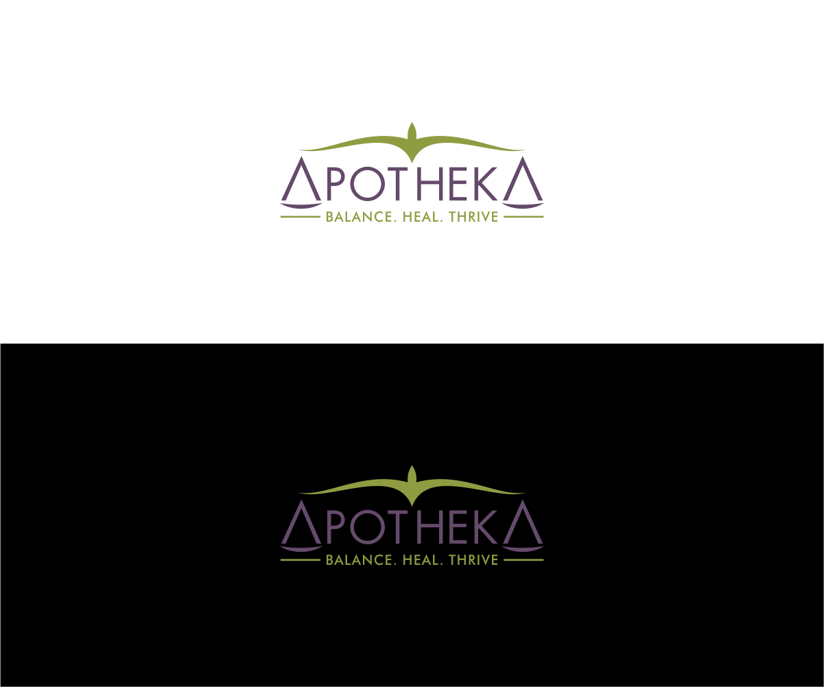 Modern, Upmarket, Health And Wellness Logo Design for APOTHEKA Balance ...