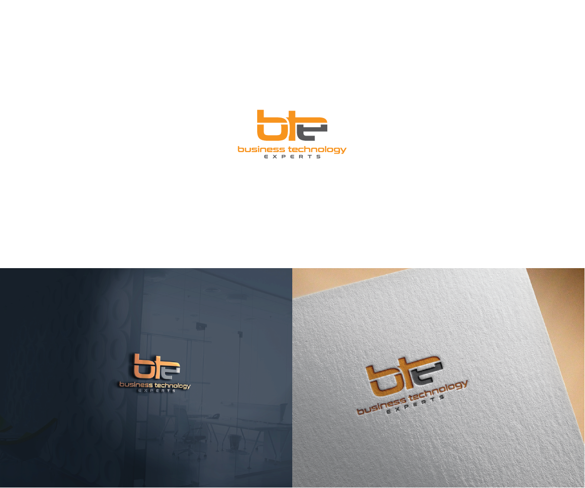 Modern, Colorful, It Service Logo Design for BTE - Business Technology ...
