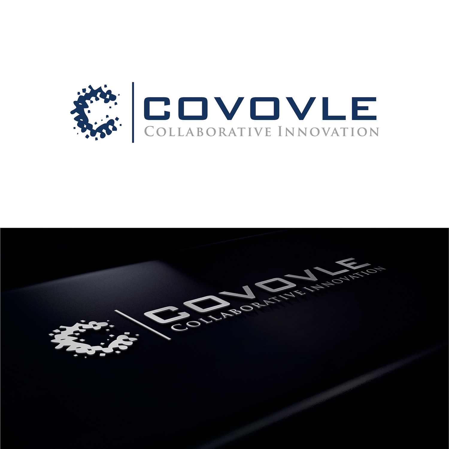 Bold, Modern, It Service Logo Design for covovle / tag line ...