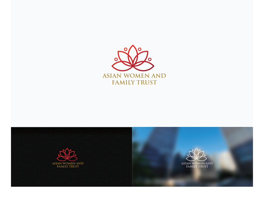 Logo Design for Asian Women and Family Trust by jaime.sp | Design #2807048