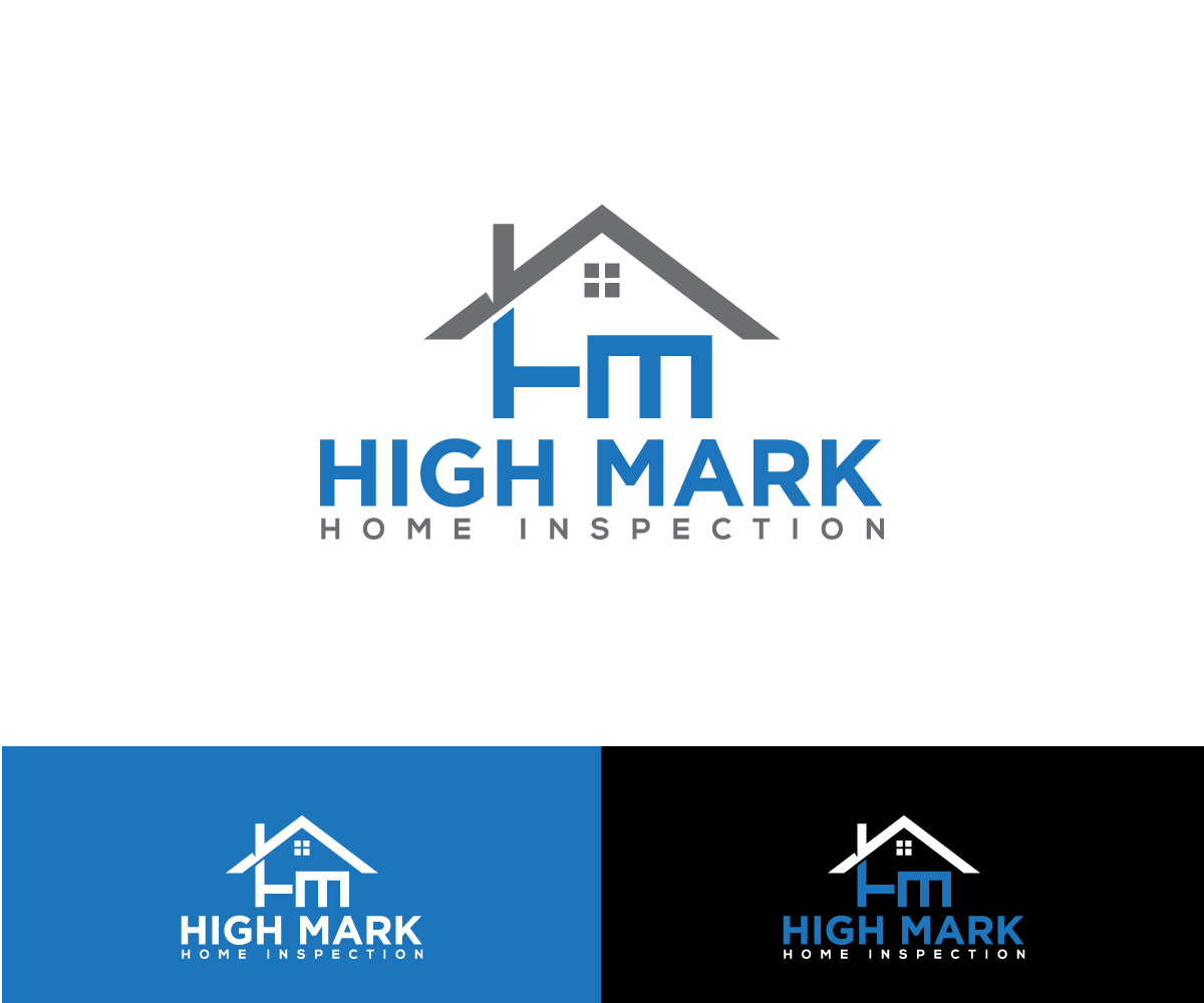 Home Inspection Logo Design for High Mark Home Inspection by sonym ...