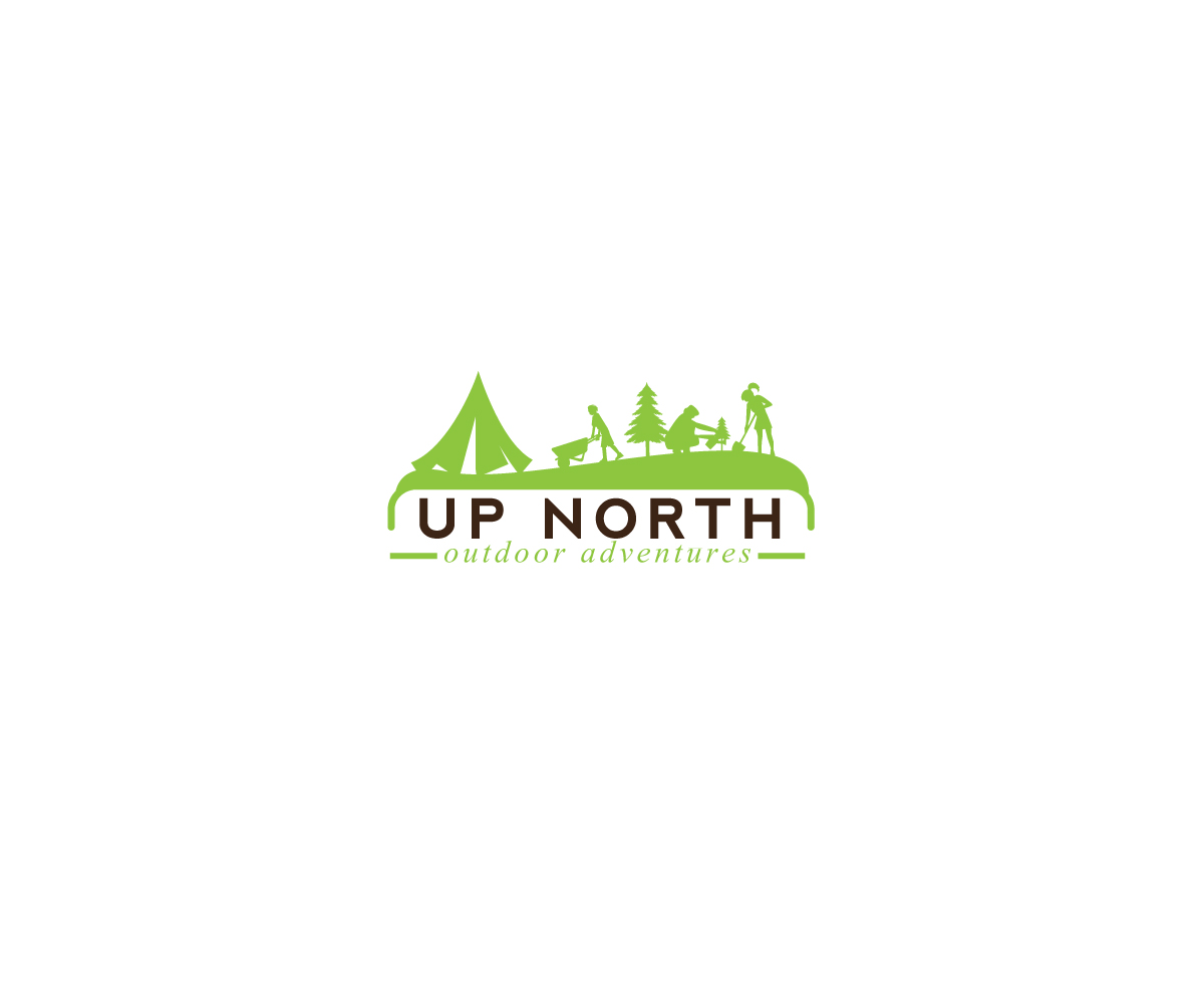 Bold, Playful Logo Design for Up North by anekaa | Design #18371680