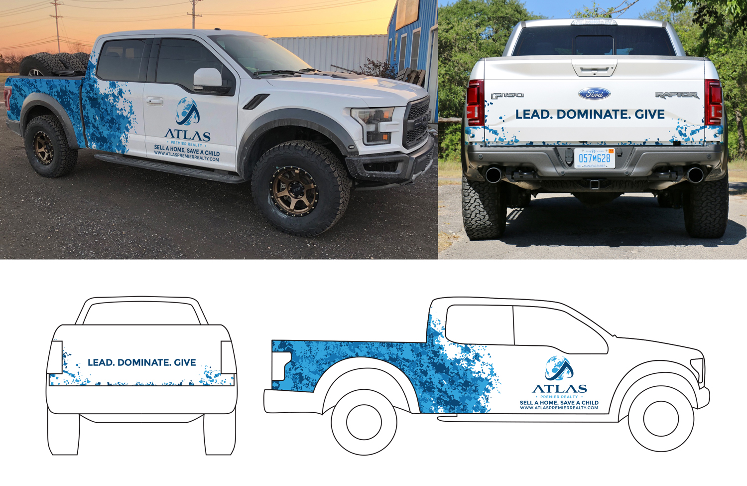 Modern, Bold, Real Estate Car Wrap Design for a Company by Impressive ...