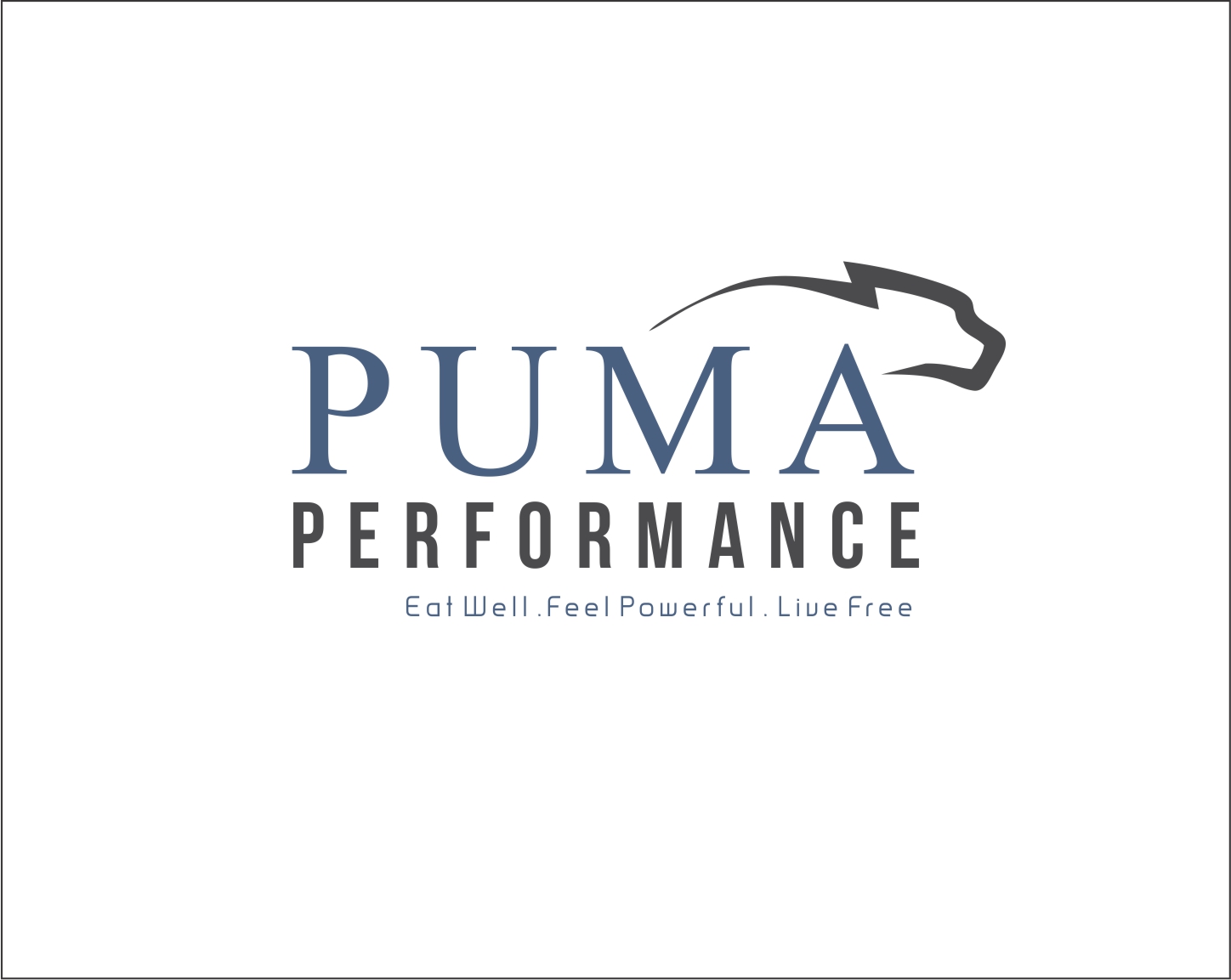Modern, Upmarket, Health And Wellness Logo Design for Puma Performance ...