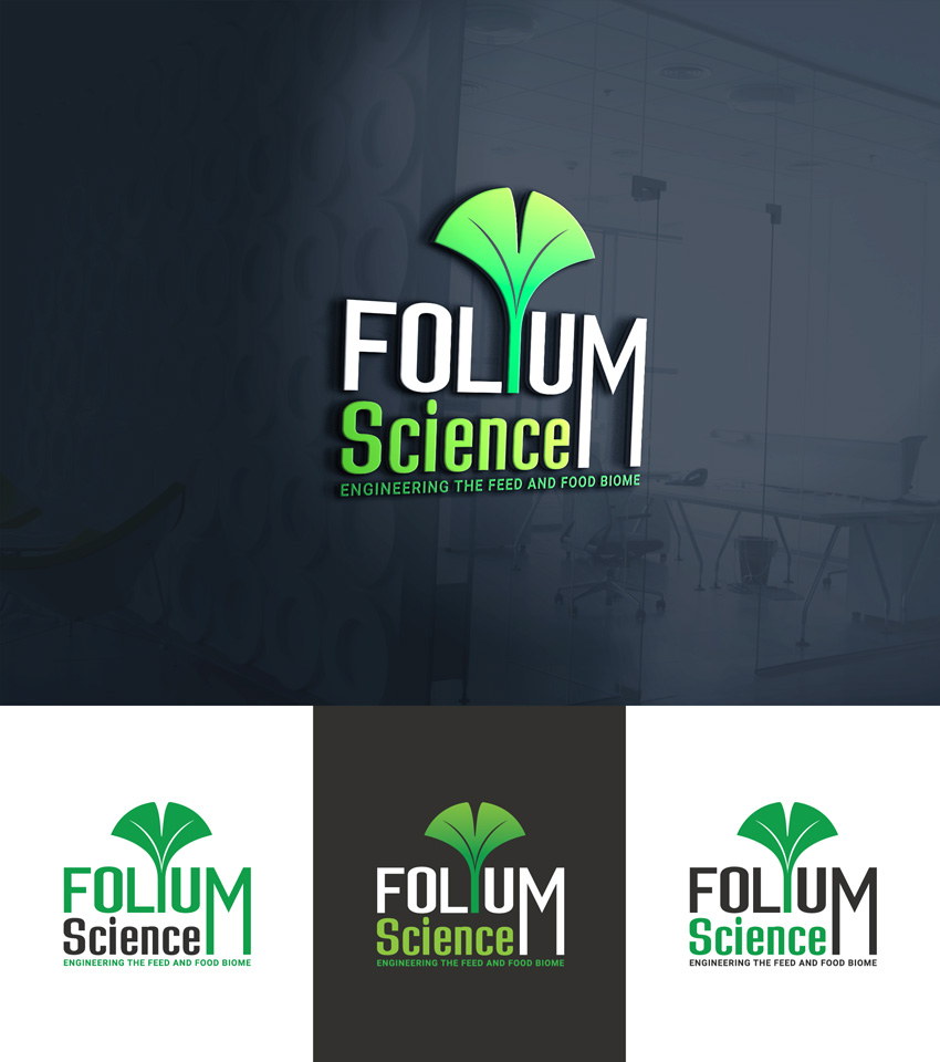 Elegant, Playful, Biotechnology Logo Design for FOLIUM Science ...