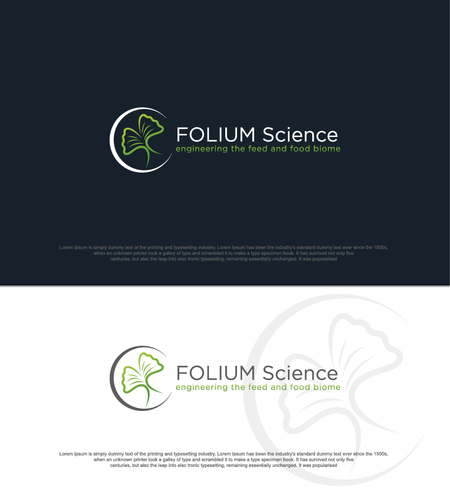 Elegant, Playful, Biotechnology Logo Design for FOLIUM Science ...