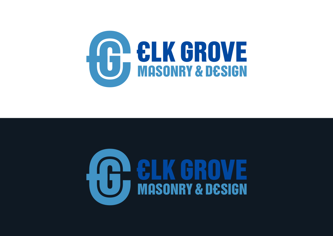 Bold, Modern, Masonry Logo Design for Elk Grove Masonry & Design, Inc ...