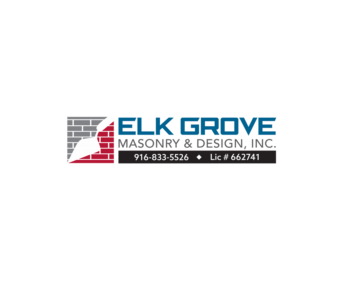 Bold, Modern, Masonry Logo Design for Elk Grove Masonry & Design, Inc ...
