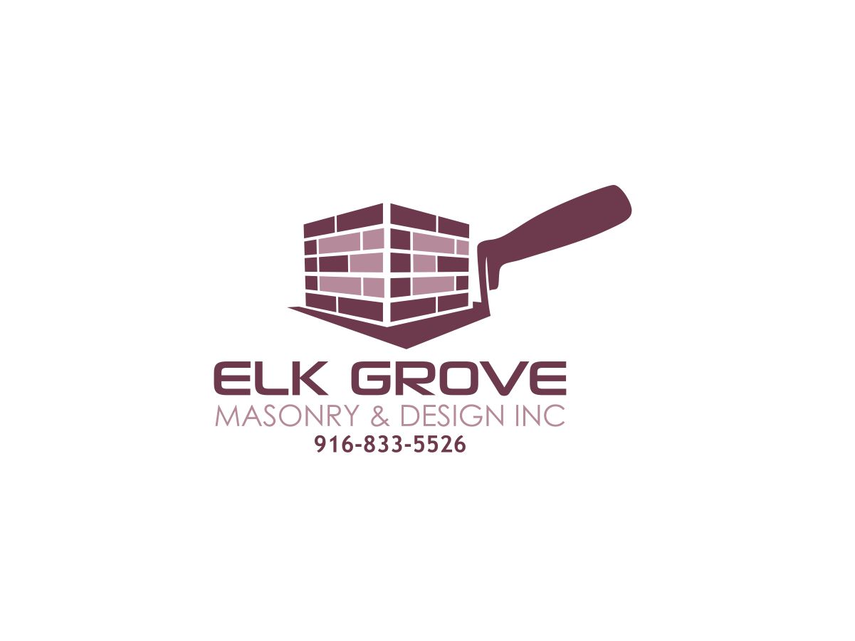 Bold, Modern, Masonry Logo Design for Elk Grove Masonry & Design, Inc ...