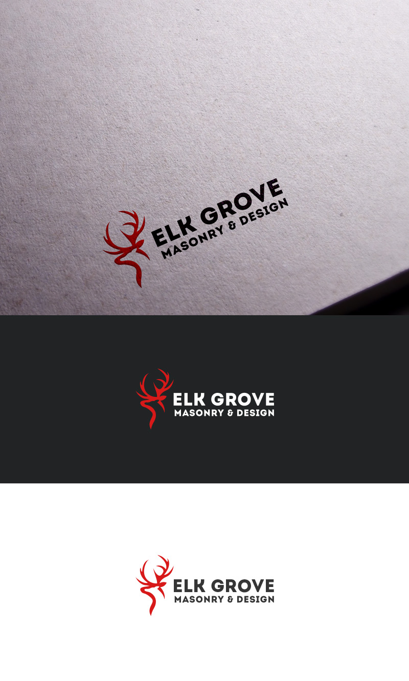 Bold, Modern, Masonry Logo Design for Elk Grove Masonry & Design, Inc ...
