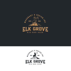 Elk Grove Masonry & Design, Inc. | 324 Logo Designs for Elk Grove ...