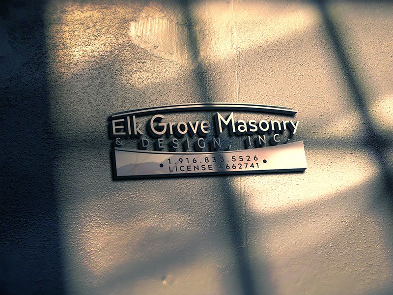 Bold, Modern, Masonry Logo Design for Elk Grove Masonry & Design, Inc ...