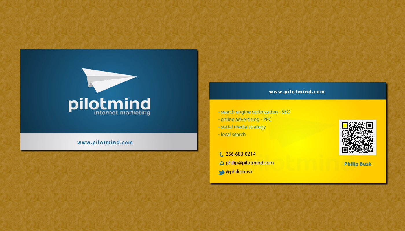 Elegant, Playful, Internet Business Card Design for a Company by Sbss ...