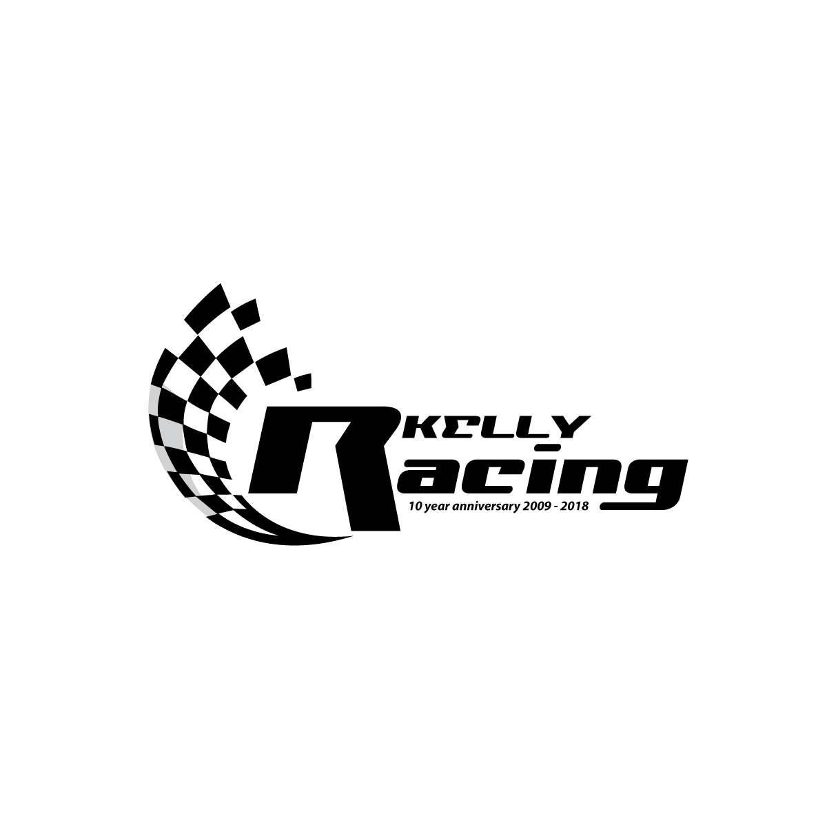 Elegant, Serious, Car Racing Logo Design for Kelly Racing 10 year ...