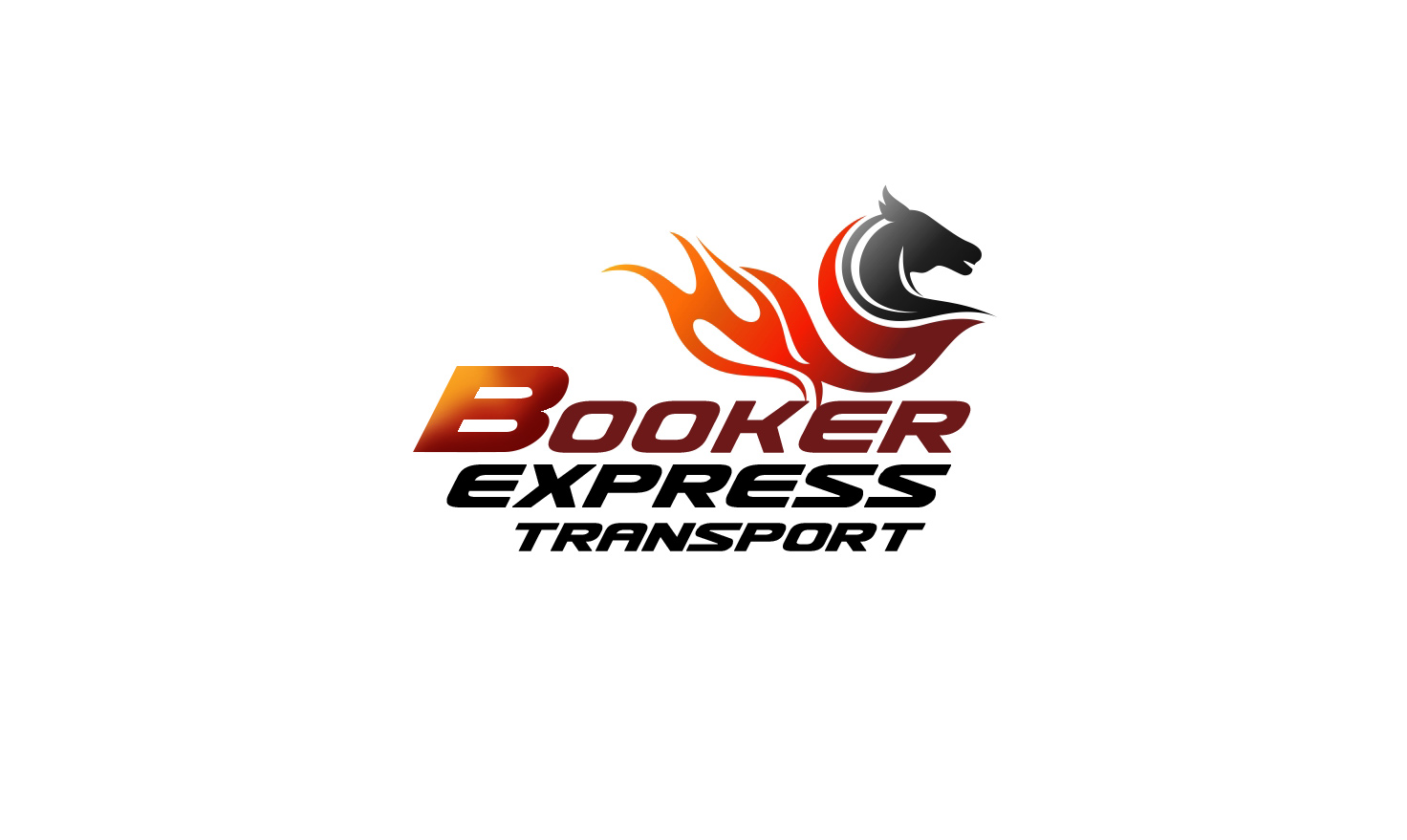 Modern, Professional, Trucking Company Logo Design for Booker Express ...