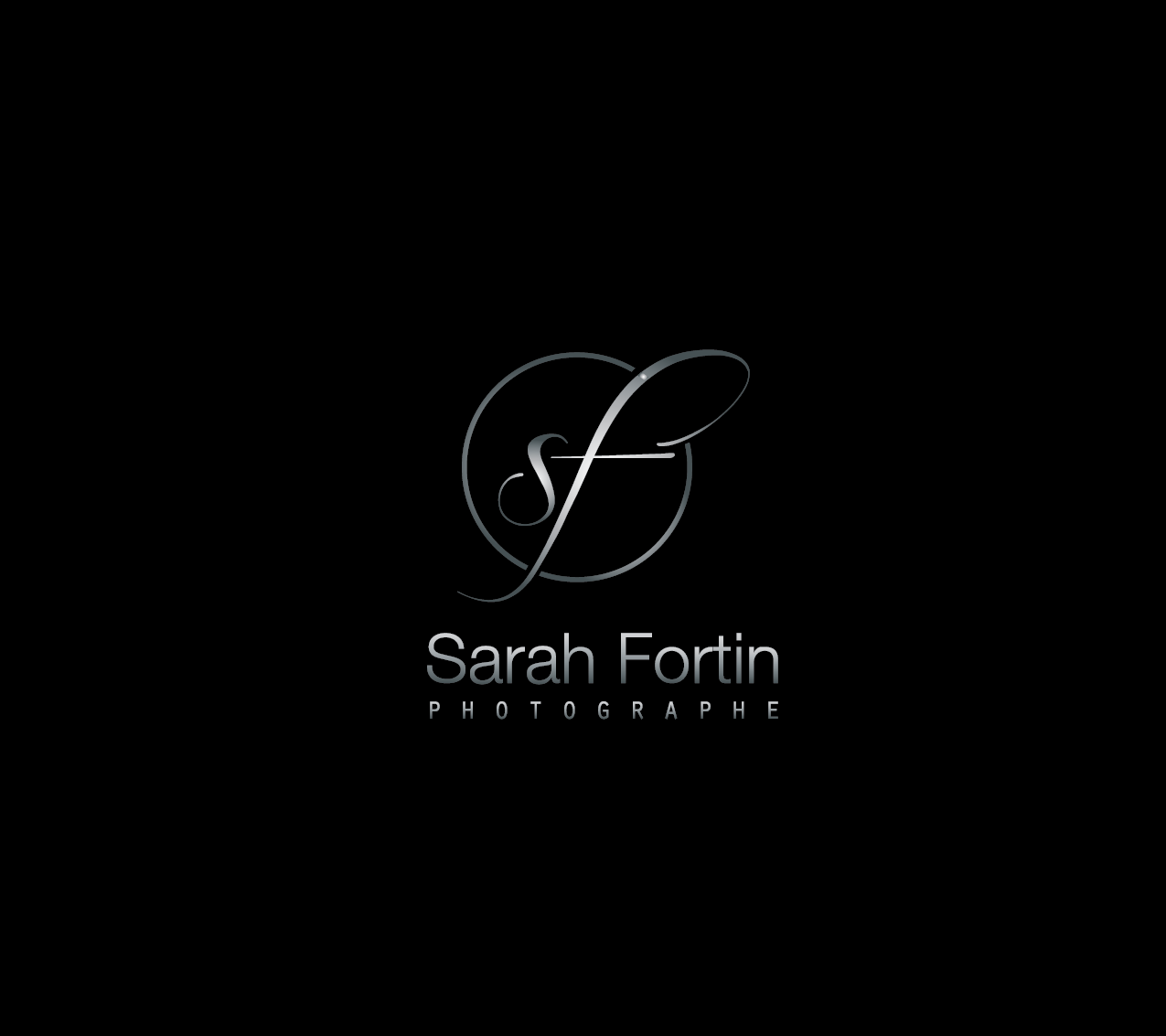 Professional, Bold, Portrait Photography Logo Design for Sarah Fortin ...