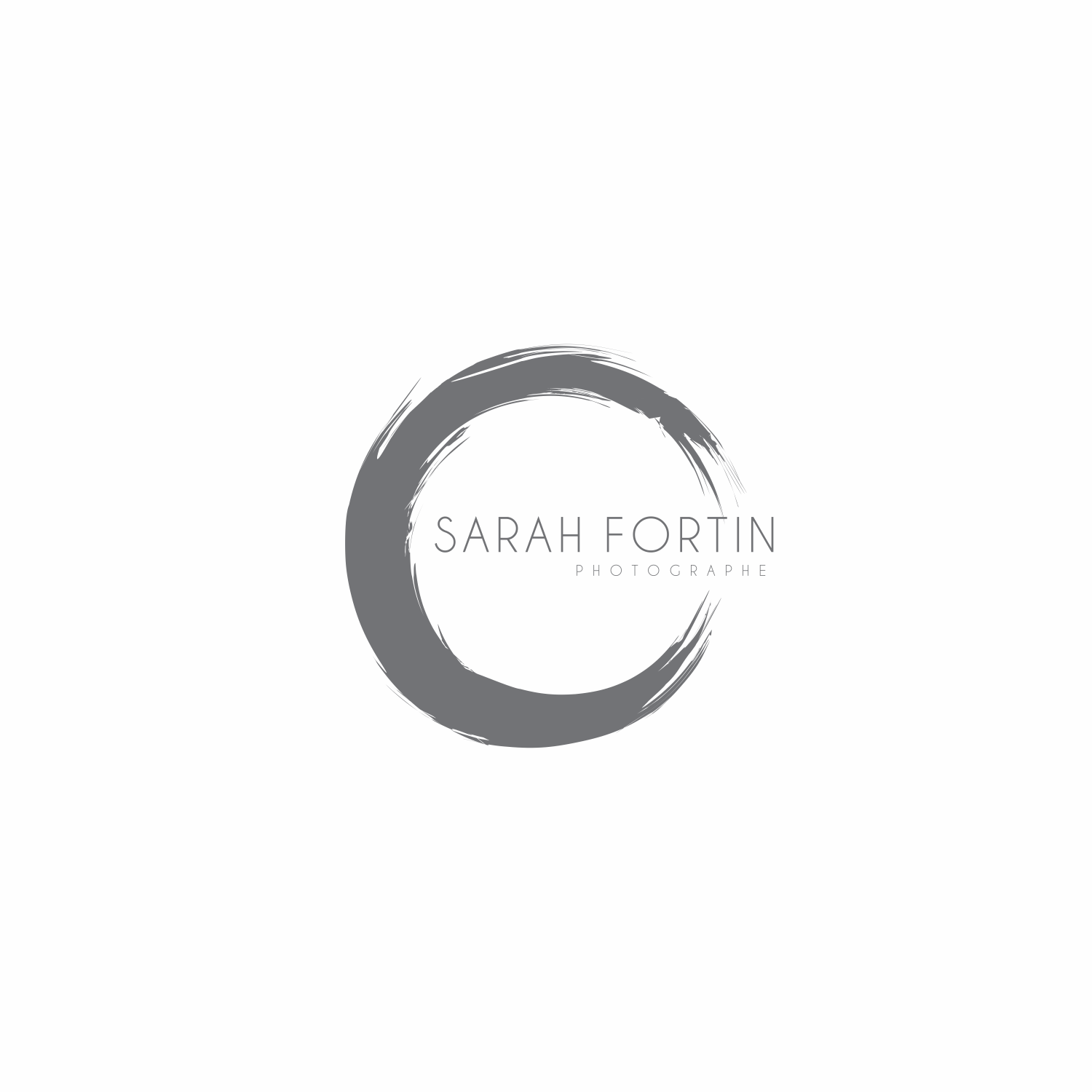 Professional, Bold, Portrait Photography Logo Design for Sarah Fortin ...