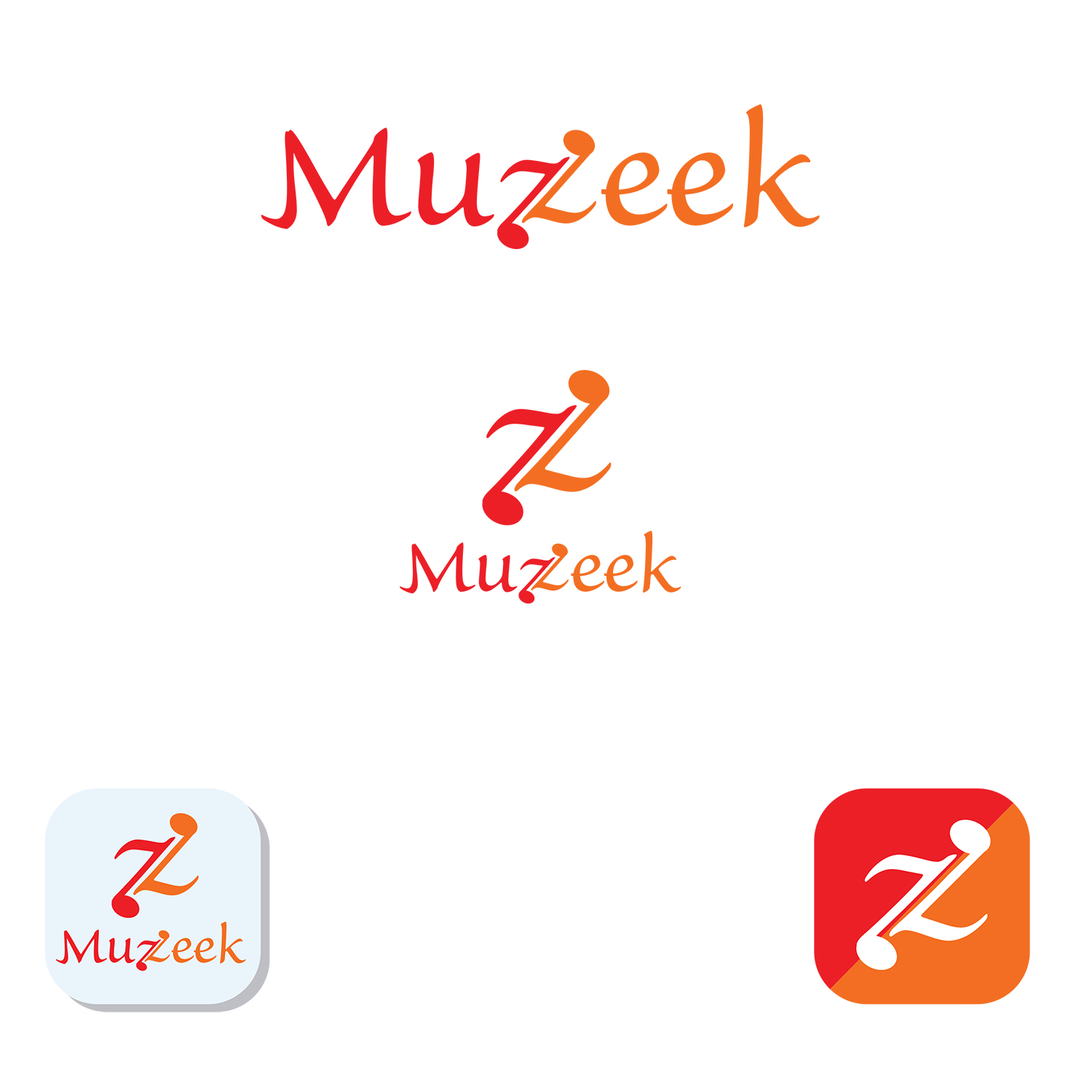 Elegant, Playful, Music Download Logo Design for Muzeek by nanocb72 ...