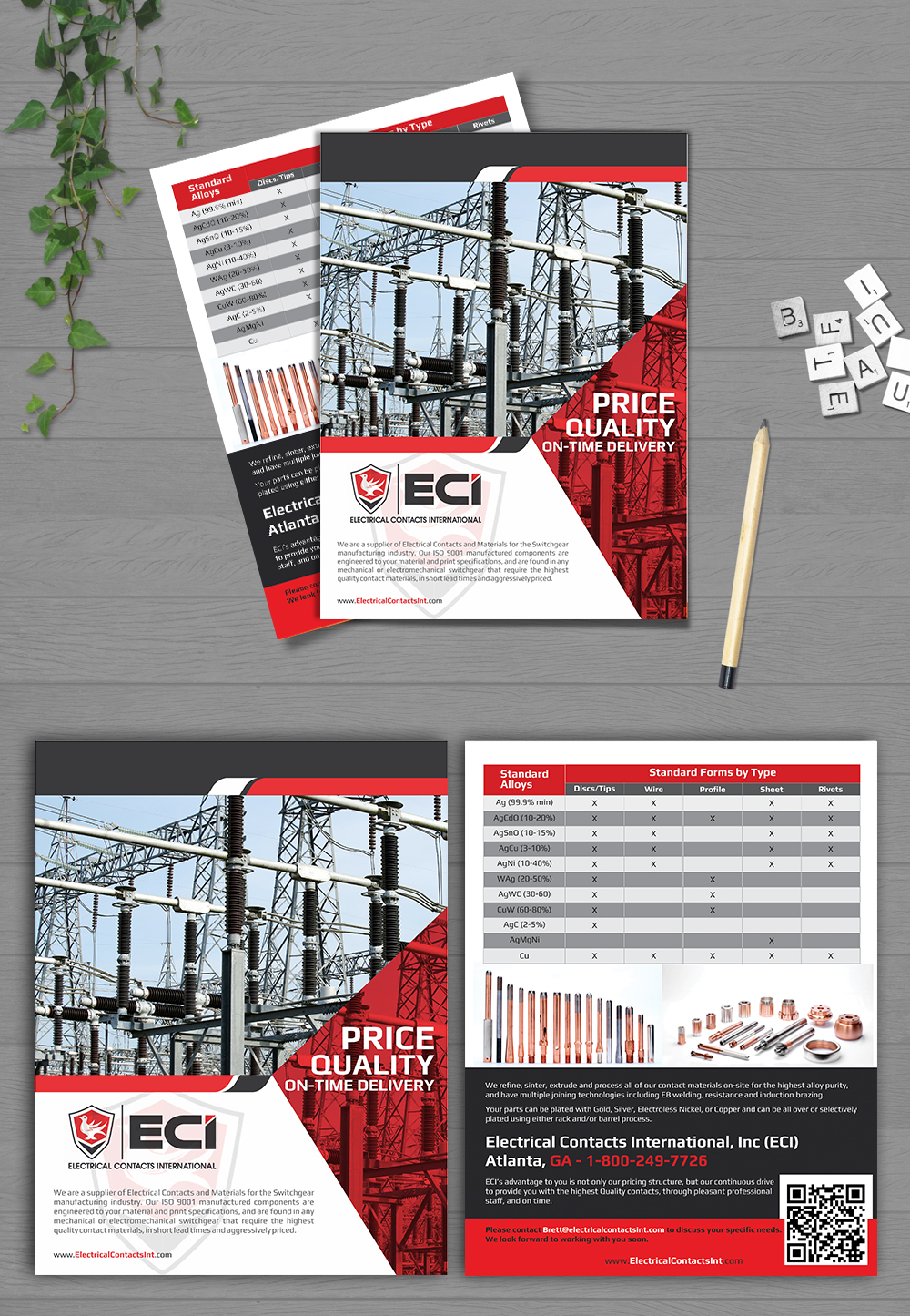 Brochure Design for ECI, Inc by ESolz Technologies | Design #17725505